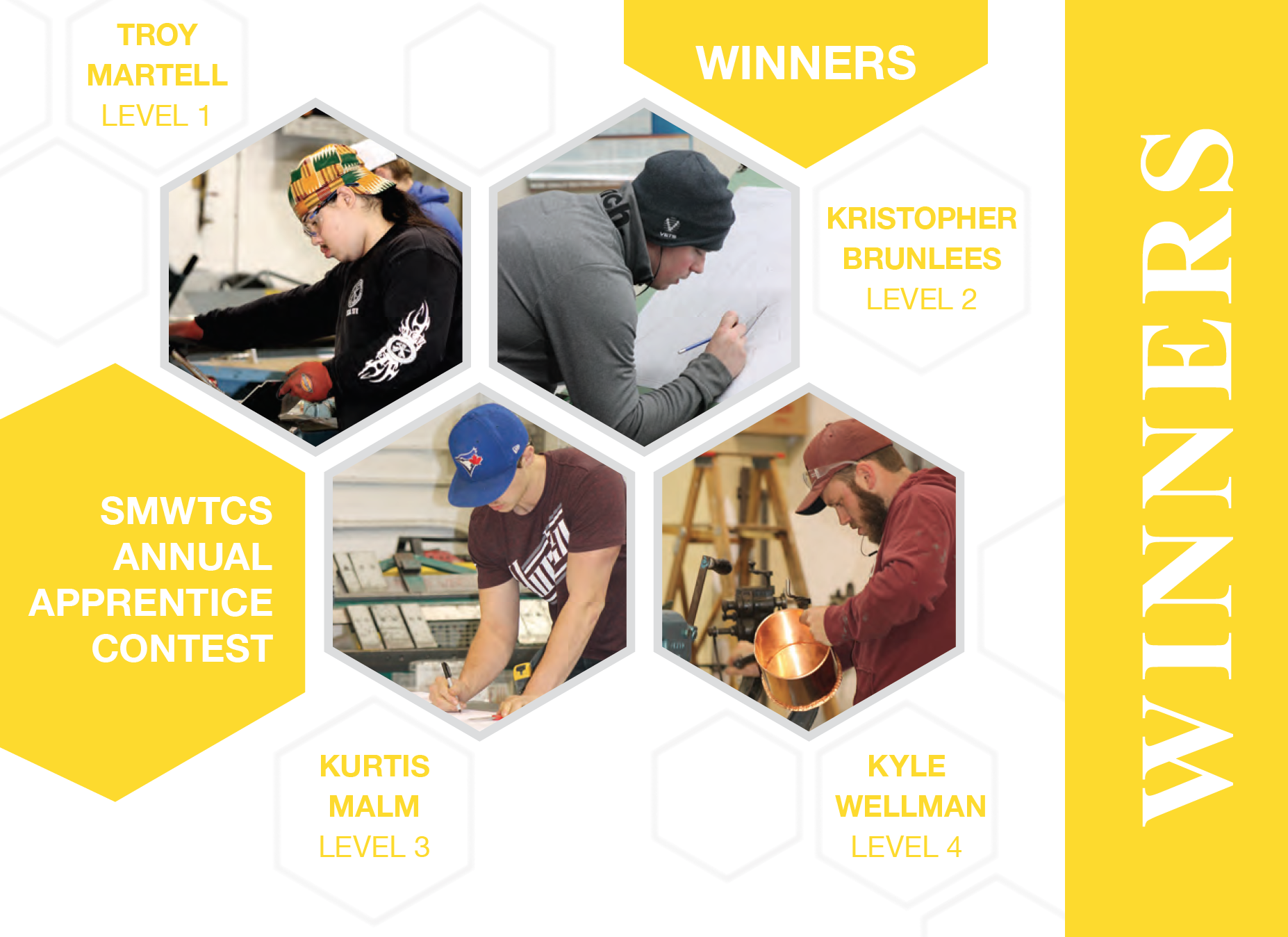 ANNUAL APPRENTICE CONTEST — WINNERS – SHEET METAL INDUSTRY TRAINING BOARD